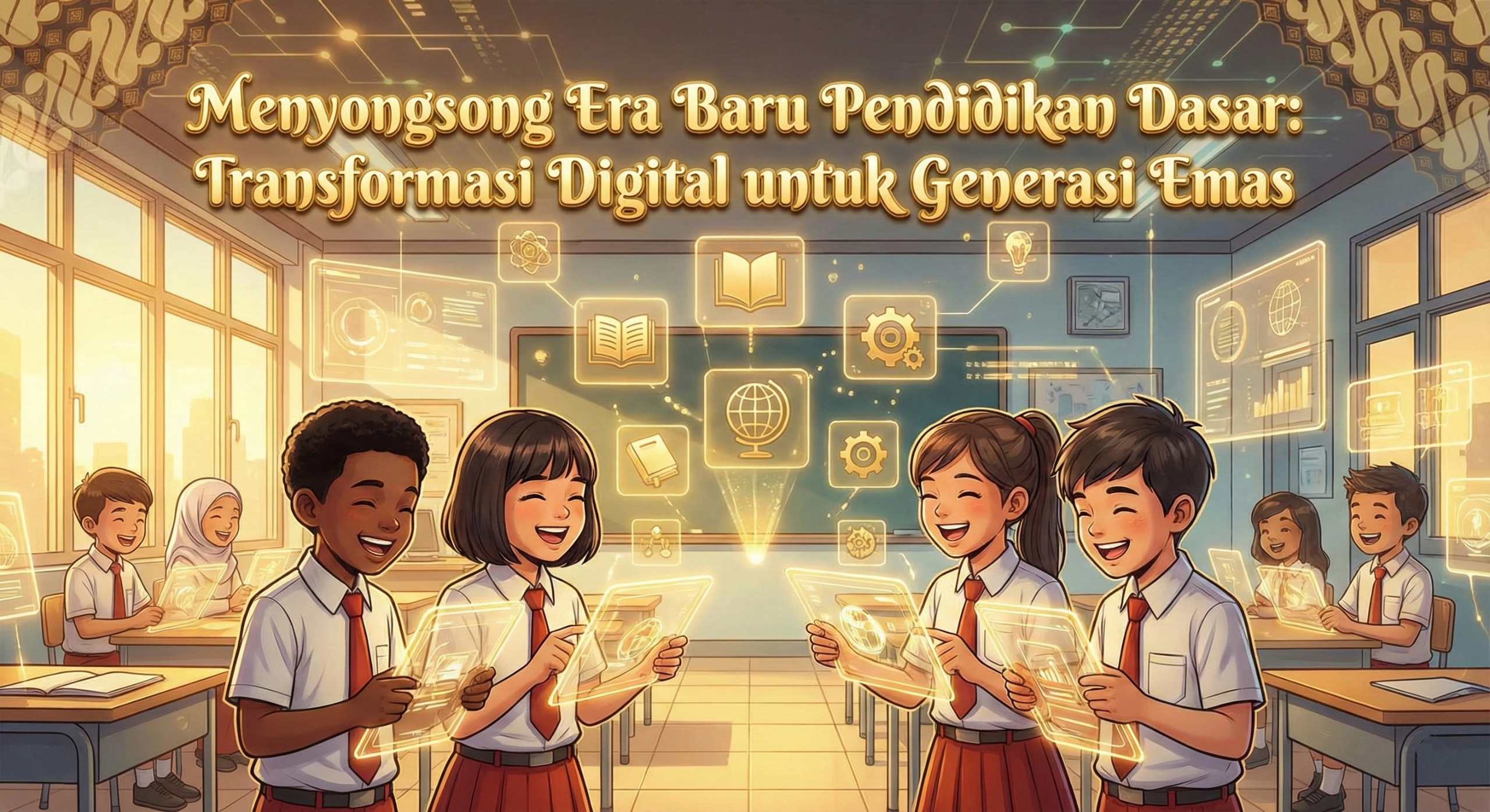 Menyongsong Era Baru Pendidikan Dasar: Transformasi Digital untuk Generasi Emas – Dinas ...